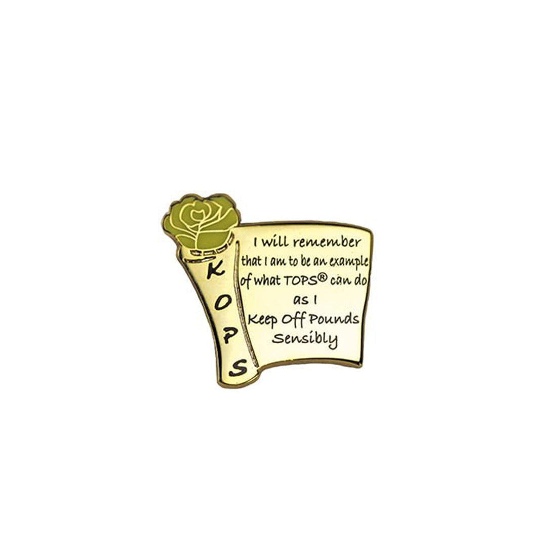 KOPS Pledge Pin – Shop TOPS